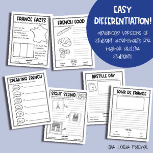 All About France - Country Study Ideas - Teach with Holly Rachel